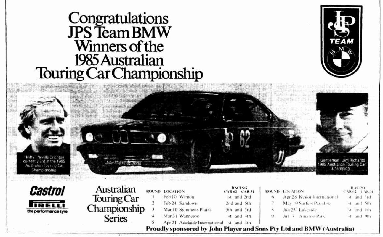 Classic Motorsport Advertising – The Race Torque